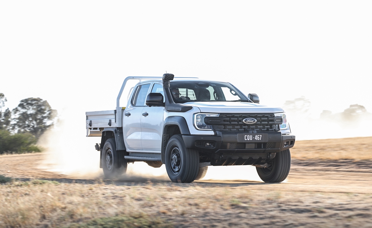 La Ford Ranger Super Duty debutó en Australia