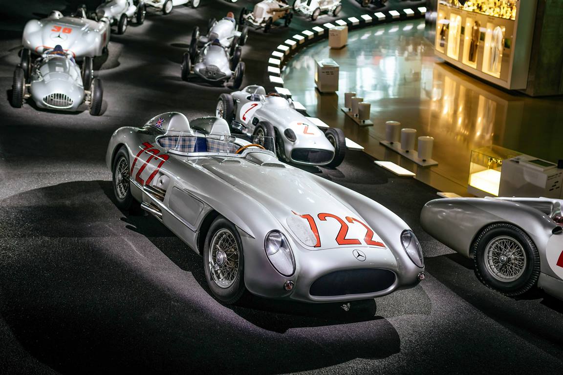 Mercedes-Benz 300 SLR "722", una pieza de museo en Stuttgart
